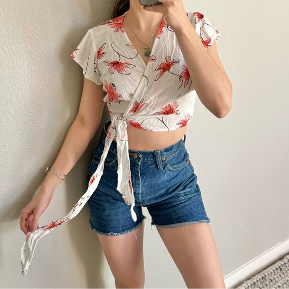 Cotton On | Tops | Cotton On True Wrap Crop Top | Poshmark